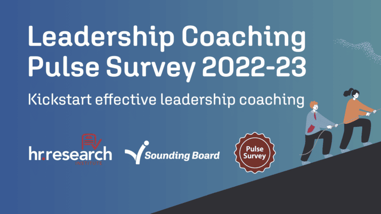 Leadership Coaching Pulse Survey 2022-23 | Sounding Board Inc