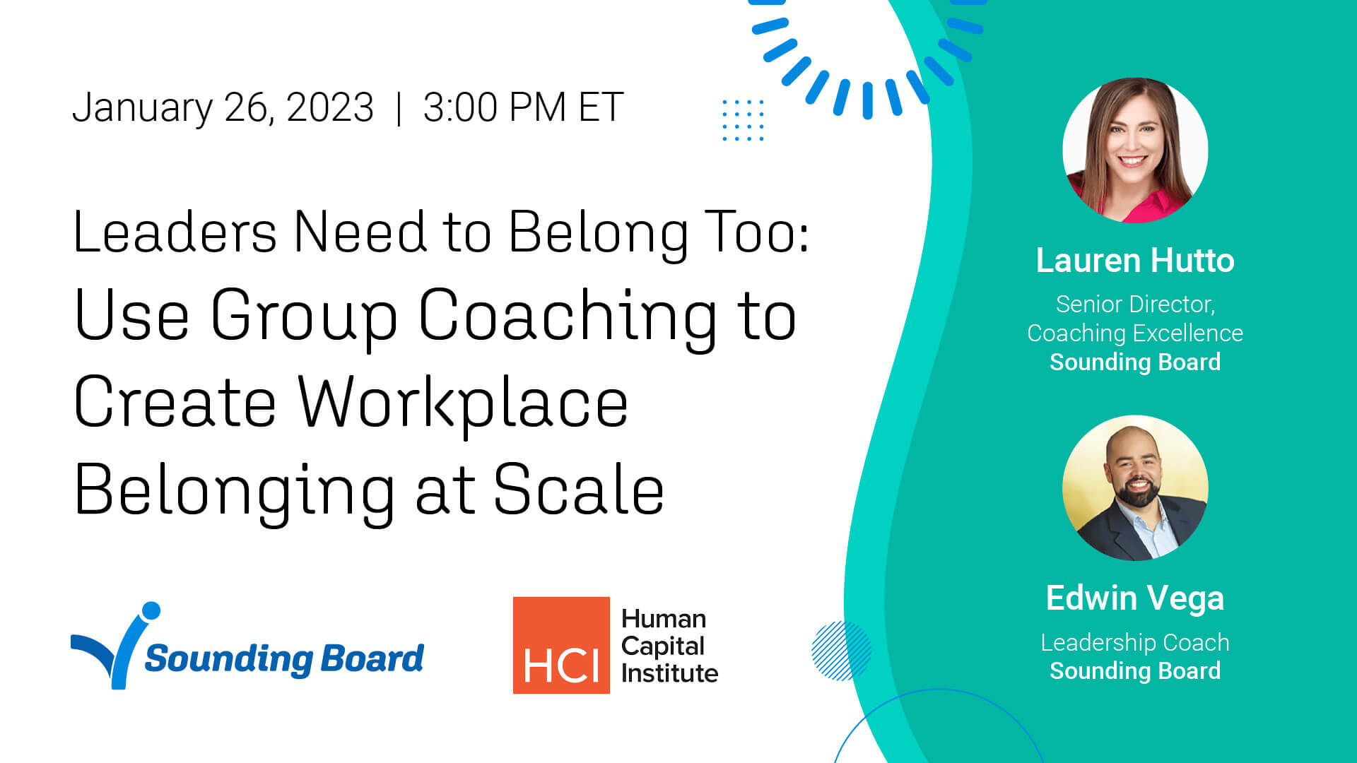Leaders Need to Belong Too: Use Group Coaching to Create Workplace Belonging at Scale | Sounding ...