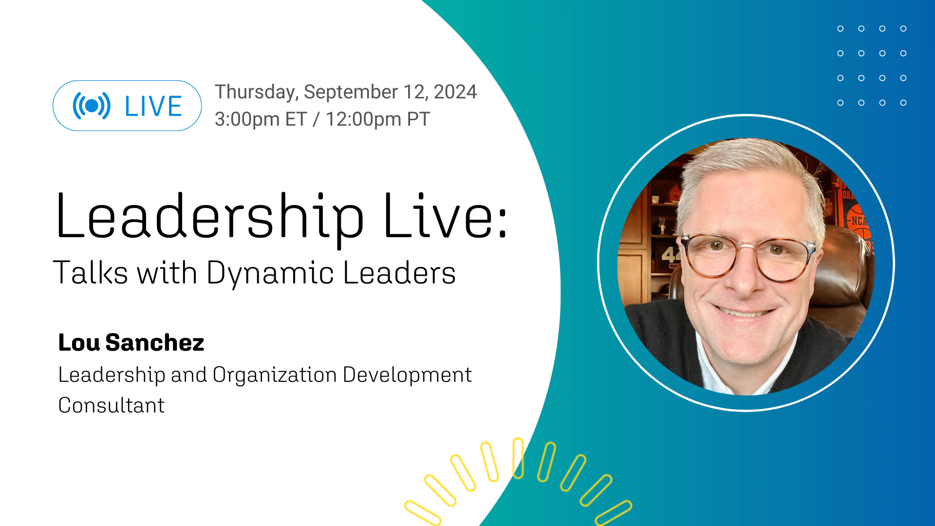 Leadership Live with Lou Sanchez | Sounding Board Inc